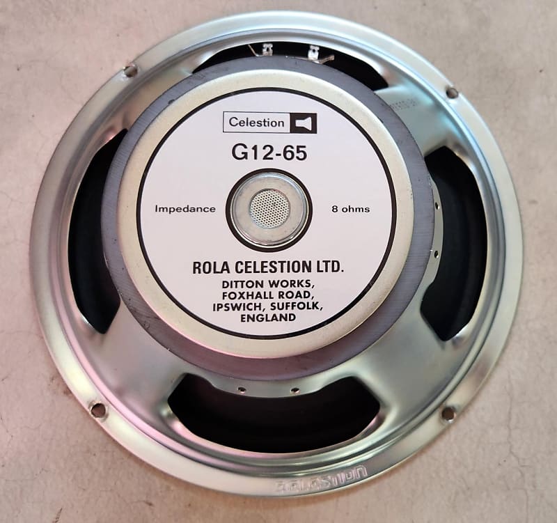 Celestion G12-65 Heritage Series 12" Guitar Speaker - UK - | Reverb