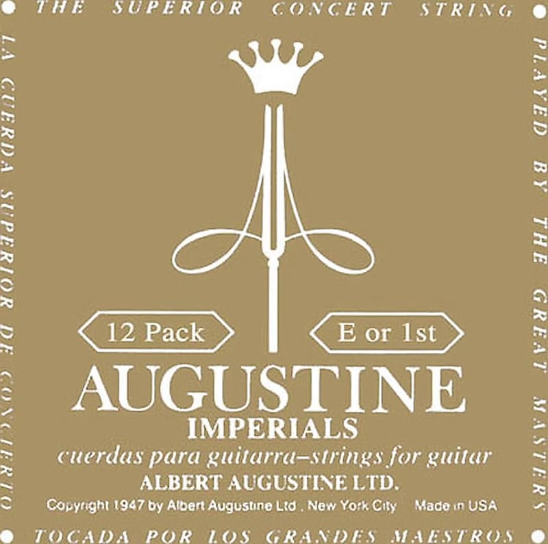 Imperial - E or 1st Nylon Guitar String - Augustine Classical | Reverb