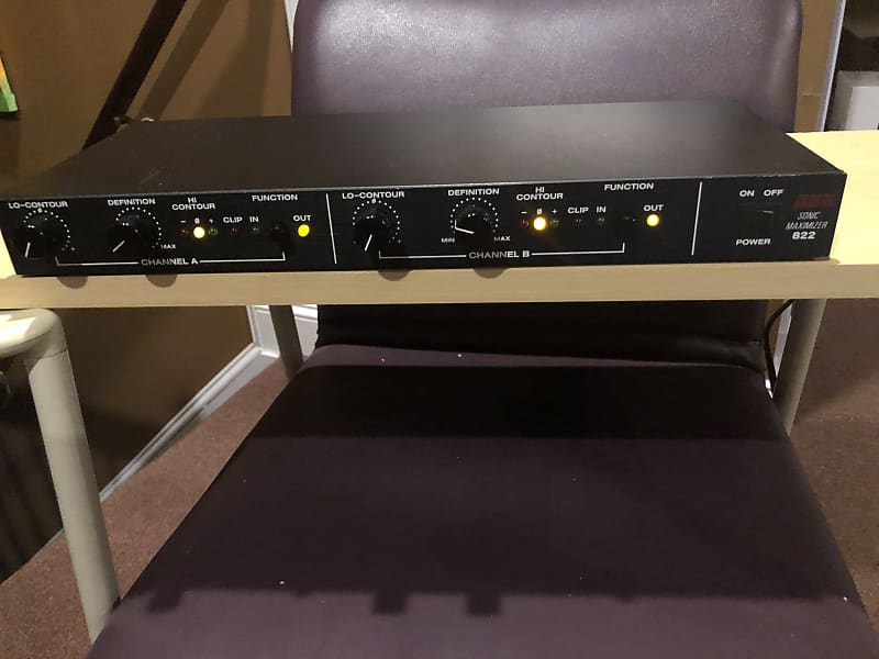 BBE 822 Sonic Maximizer - 1990's Black | Reverb