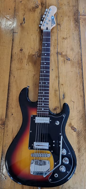 Rapier 22 Electric Guitar ~ 3 Tone Sunburst RAP22SB | Reverb