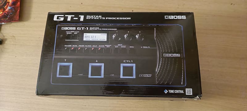 Boss GT-1 Guitar Effects Processor 2016 - Present - Black | Reverb