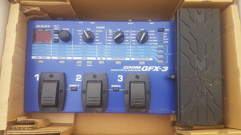 Zoom gfx-3 Multi effects processor | Reverb