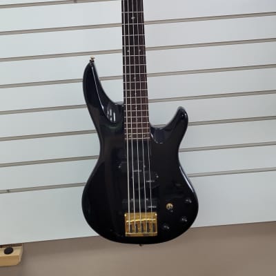 Samick Saturn Artist Series 5 String Bass Black | Reverb