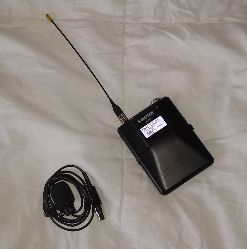 Shure ULXD Beltpack Transmitter w/184 Lav Element G50 Band | Reverb