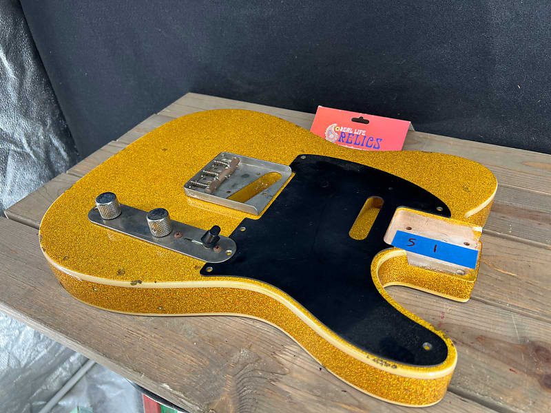 Real Life Relics Tele® Telecaster® Body Double Bound Aged | Reverb