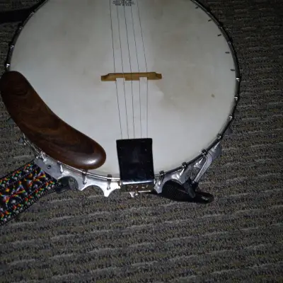 Hondo HB75A MIK 5-string banjo with gig bag | Reverb
