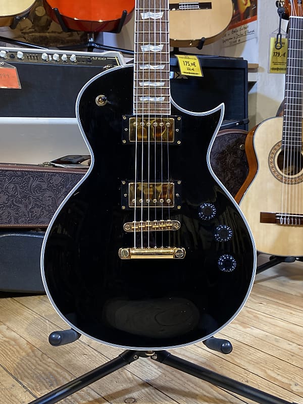 ESP LTD Eclipse 2022 - Ebony | Reverb Denmark