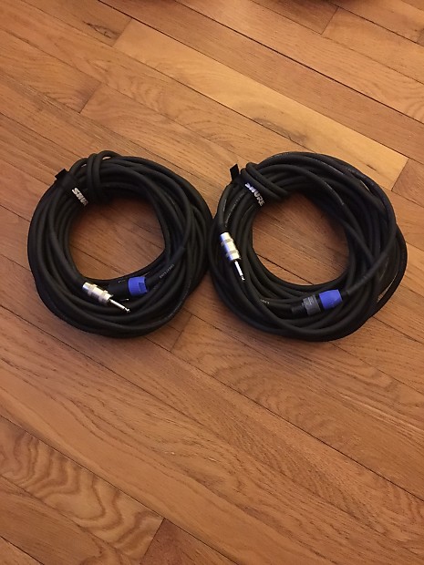 VTG Audio / Livewire Elite 50' Speakon - 1/4" speaker cables | Reverb