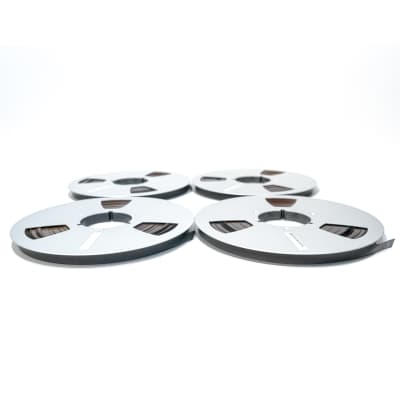 Ampex 456 - 1/2" Tape Reels - Set of 4 - Empty Reels | Reverb