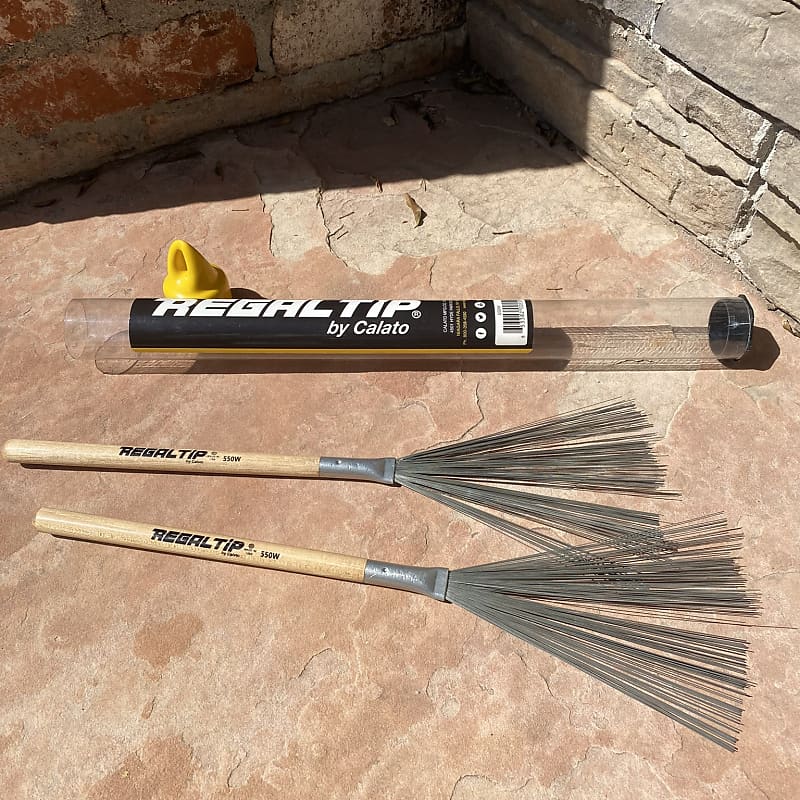 Regal Tip 550W Drum Brushes | Reverb