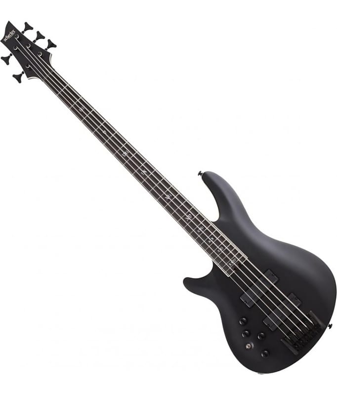 Schecter SLS ELITE-5 Evil Twin Left Hand Electric Bass in | Reverb