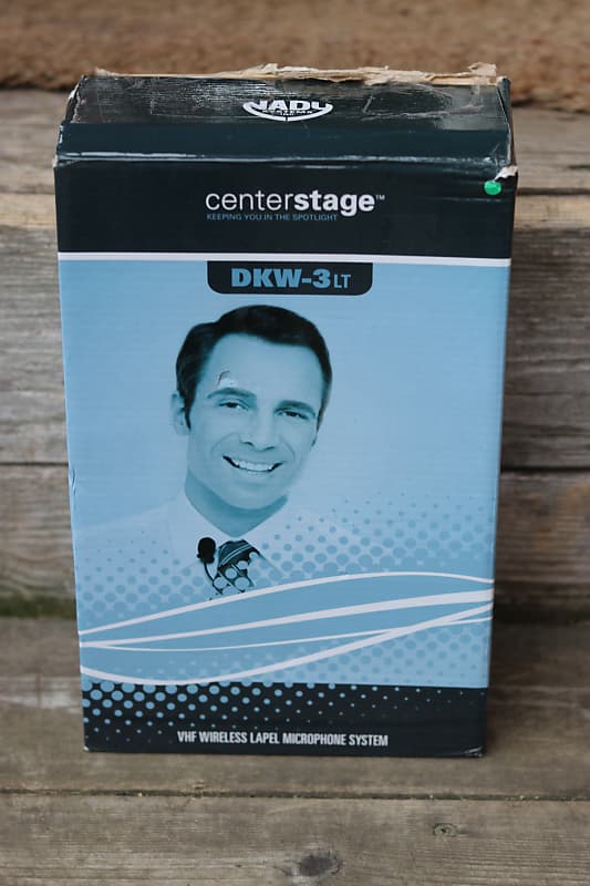 Nady dkw-3lt wireless mic setup | Reverb