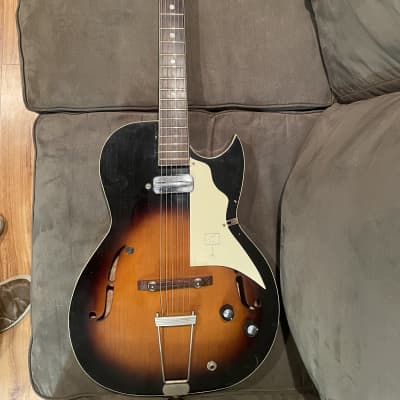 Kay Montclair Apollo 1960's Mahogany Vintage Electric Guitar | Reverb
