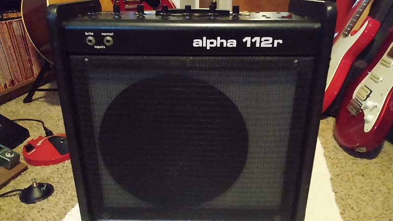 Sunn Alpha 112r Combo Guitar Amp Early 80's Excellent | Reverb