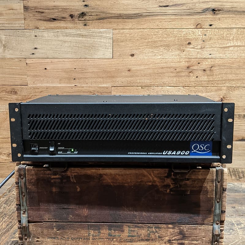 QSC USA 900 Power Amp | Reverb