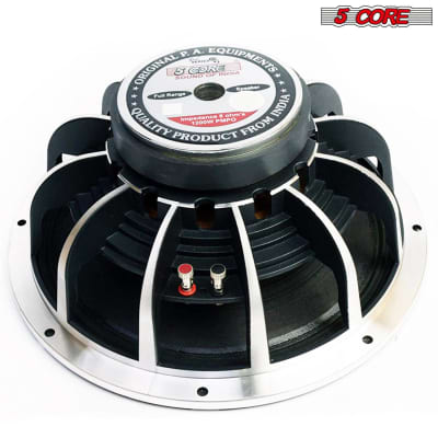 5Core 15" inch Subwoofer Replacement Speaker 8ohm 2200W Sub | Reverb