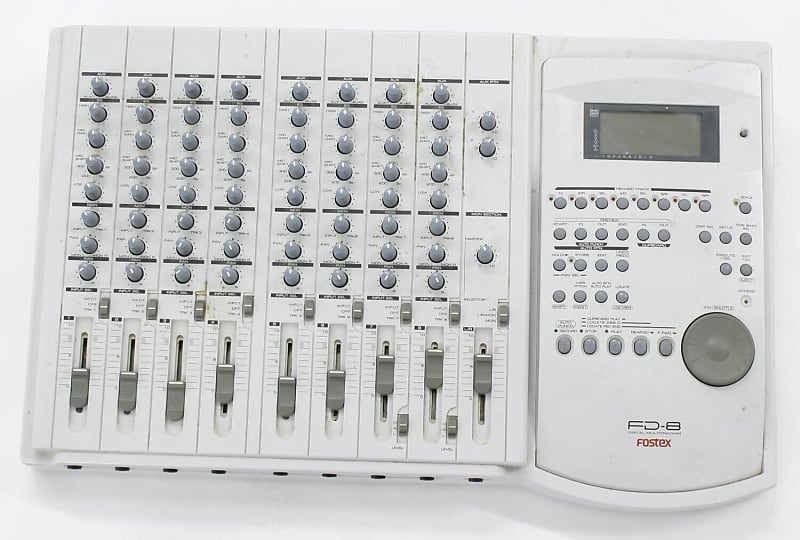 Fostex FD-8 Digital Multi track 8 Track Recorder no hard | Reverb
