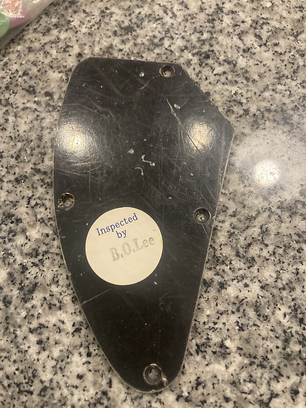 B.C Rich Guitar backplate Black | Reverb