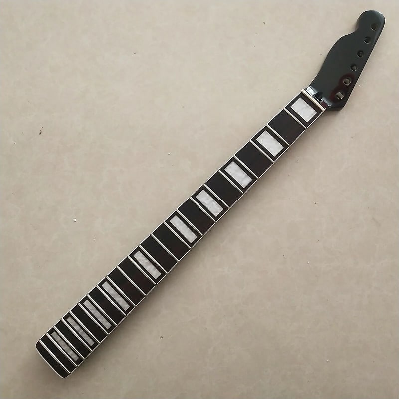 Black Left Handed Tele Telecaster Style Guitar Maple Wood | Reverb