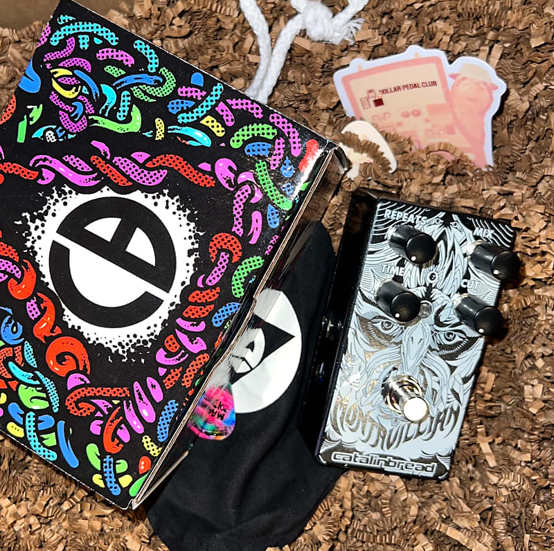 Catalinbread Montavillian Echo 2022 - Present Black / White | Reverb