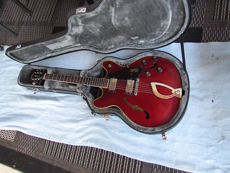 1971 Guild Starfire IV Red W/Figured Top & Back Vintage Guild | Reverb