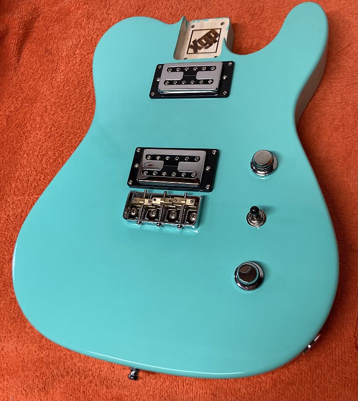 XGP Loaded Alder Telecaster Partscaster Body Seafoam Green | Reverb