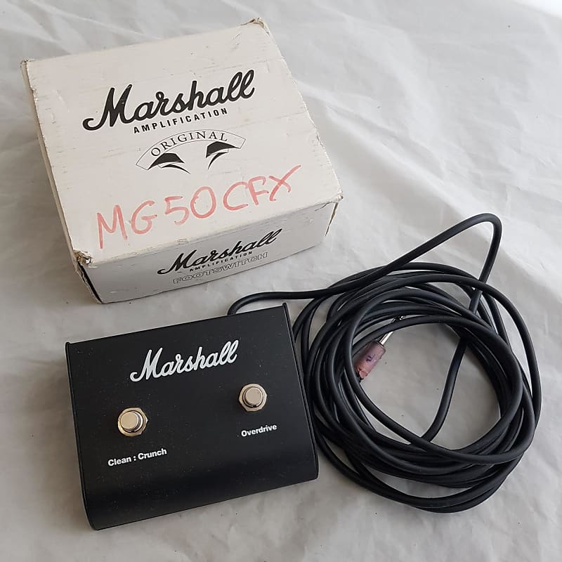 Marshall Footswitch Mg 50 Cfx (Due Fori Retro) | Reverb