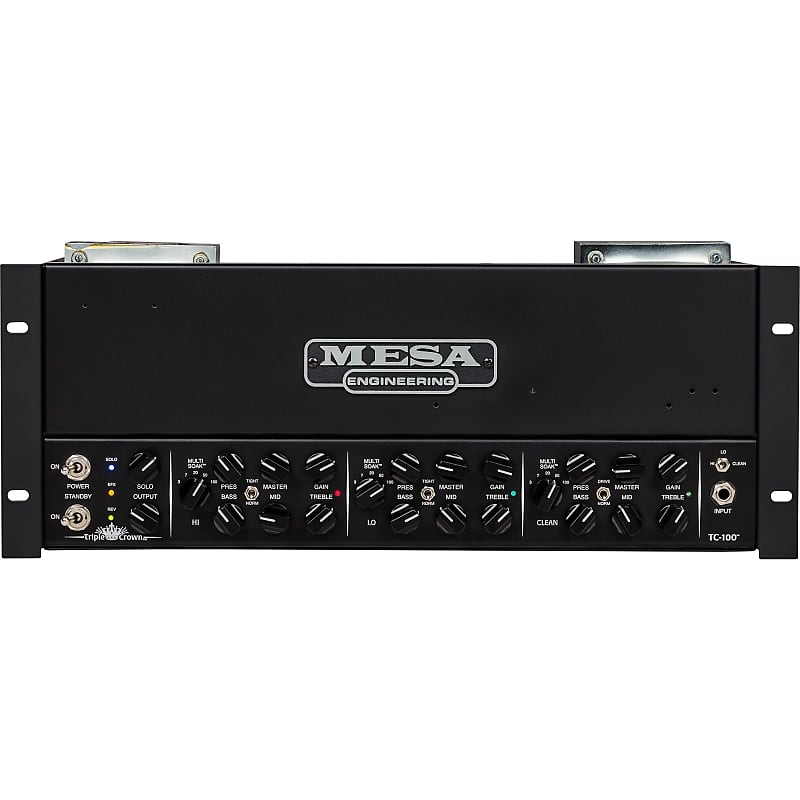 Mesa/Boogie Triple Crown TC-100 Rack Guitar Amplifier Head | Reverb