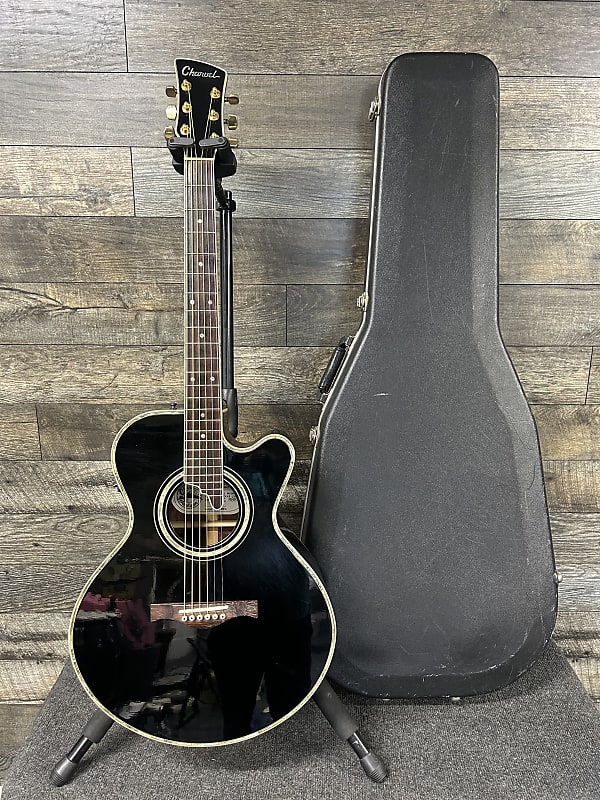 Charvel 625C MBK Black Sparkle Finish Acoustic Electric | Reverb