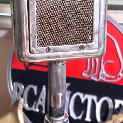 Vintage 1930's Style Ring Dynamic Microphone, working, | Reverb