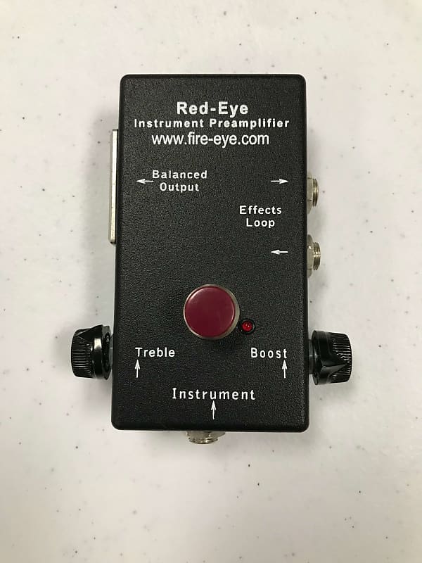 Fire-Eye Red-Eye Instrument Preamplifier and Boost 2019 | Reverb