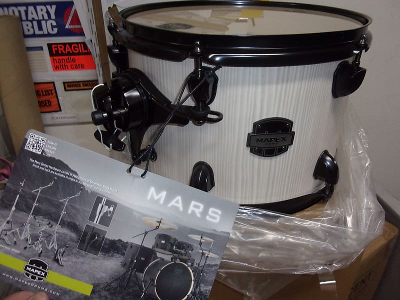 Mapex Mars Birch Bonewood White 12" x 9" Rack / Hanging Tom | Reverb