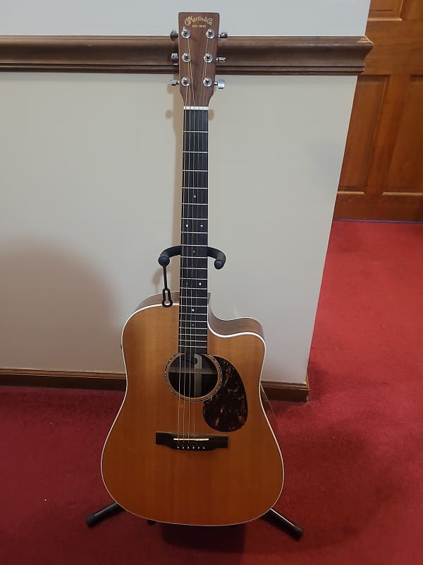 Martin DC16RE 2003 Natural | Reverb