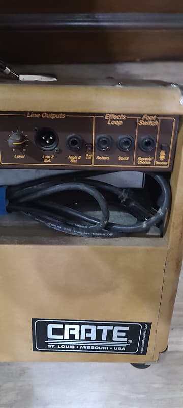 Crate CA60D - Great Cond, Vintage Crate amp! Tan | Reverb