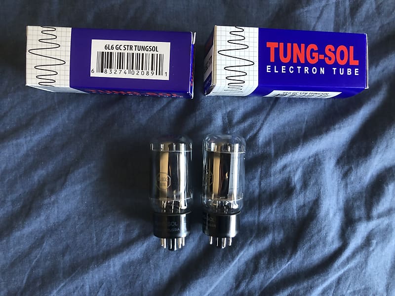 Tung-Sol 6L6GC STR Power Tubes, Set of 2 | Reverb