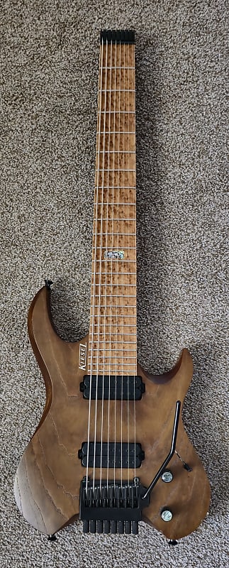 Kiesel V8X - SWB - Select Whiskey Brown Stain - Raw tone | Reverb