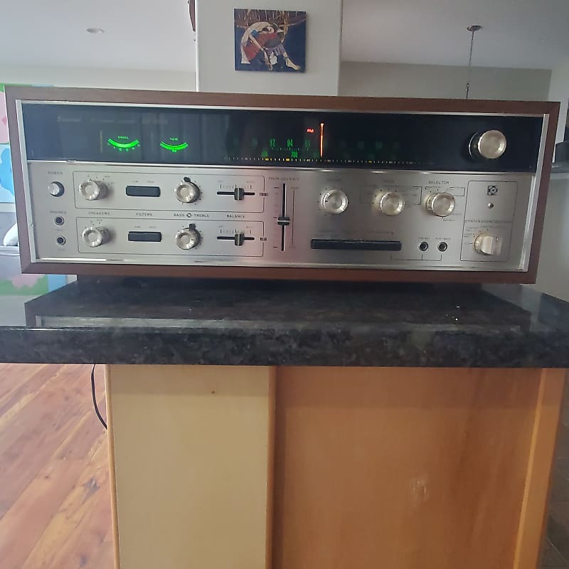 Sansui QR6500 quadraphonic receiver 70's - Walnut | Reverb