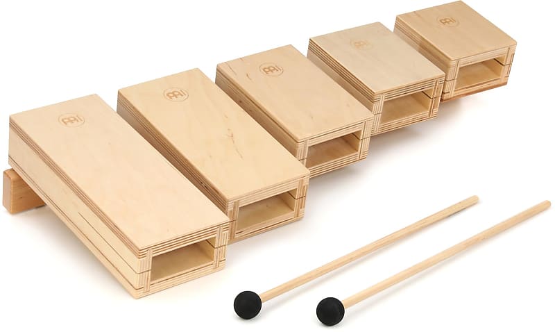 Meinl Percussion Temple Blocks - Natural Finish (TMWTBd1) | Reverb