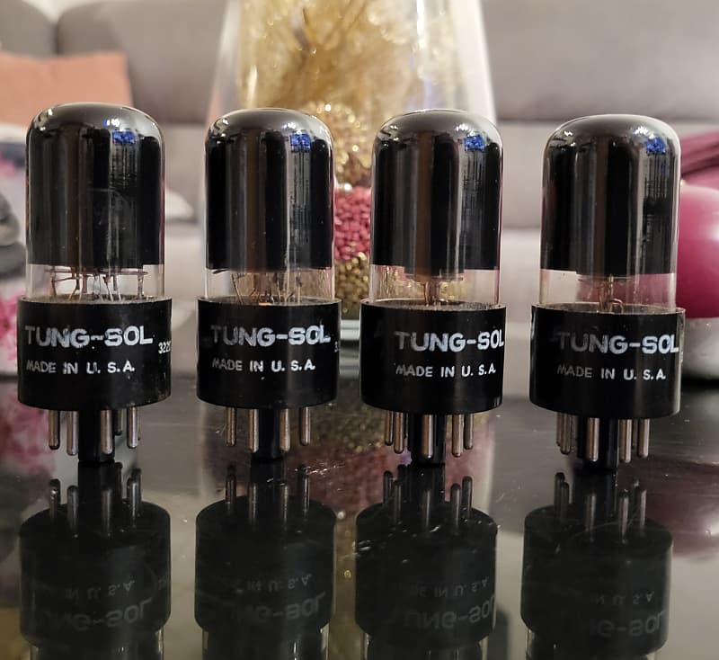 TUNG-SOL 6V6GT VT-107A 50s USA selected tubes,matched | Reverb