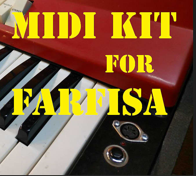 Farfisa Compact / Farfisa Mini MIDI retrofit Vitalka | Reverb Canada