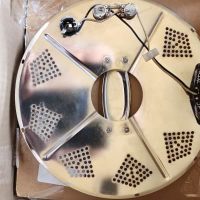 National Reso Phonic Hot-Plate Bright Finish | Reverb