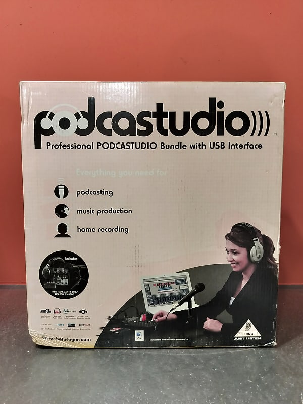 NOS Behringer Podcast Studio | Reverb