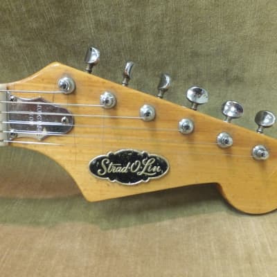 1960's StradOLin Rare Electric Semi Hollowbody MIJ Sunburst | Reverb