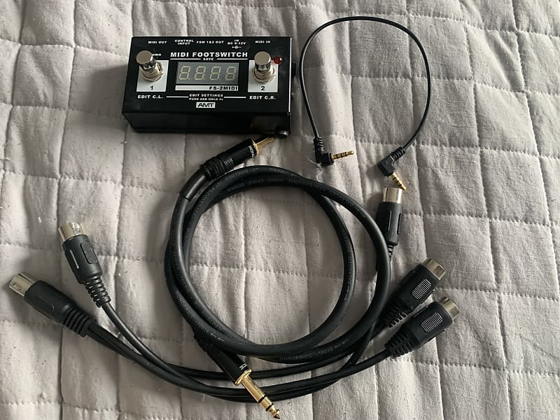 AMT Electronics AMT Electronics FS-2MIDI – 2-button | Reverb