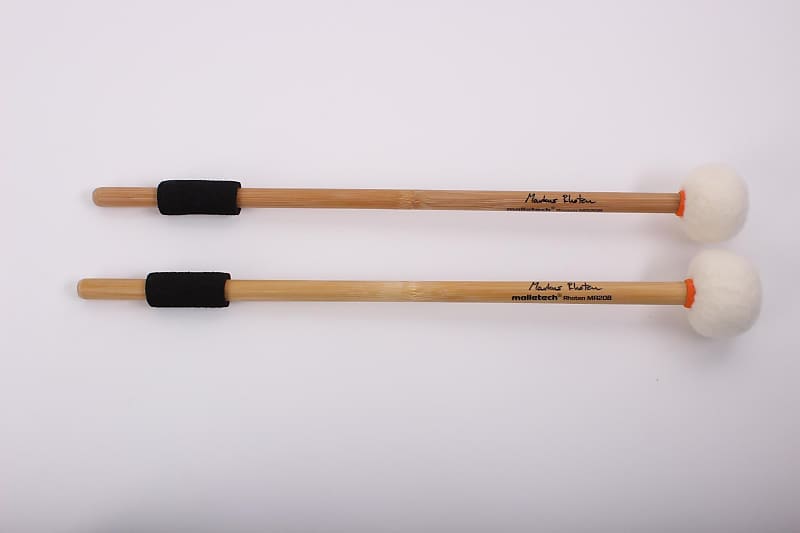 Malletech MR20B Markus Rhoten Orange Timpani Mallets(New) | Reverb