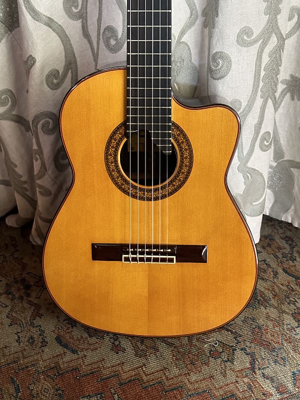 2000 Francisco Navarro Requinto With RMC Pickup | Reverb