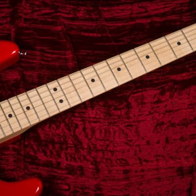 Charvel San Dimas Red Flame Electric Guitar w/ Hardshell Case | Reverb