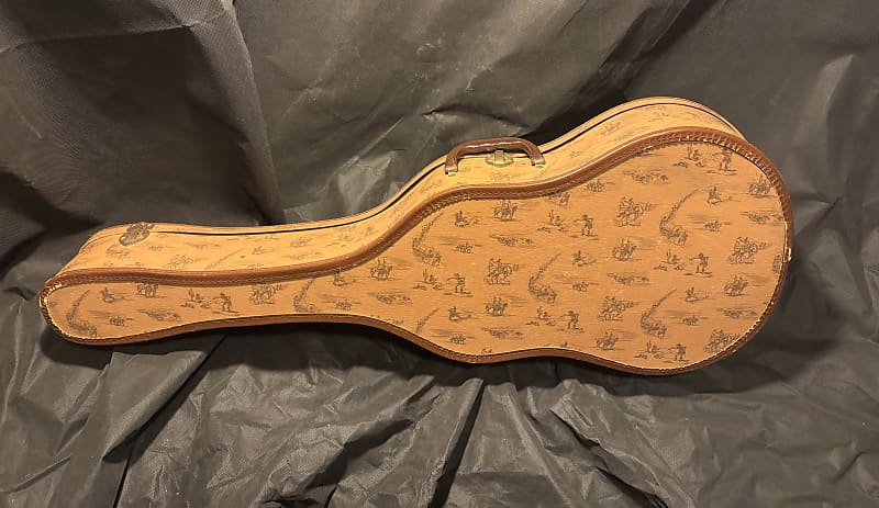 Western Motif Geib Case 1950's Made in Chicago - Very Rare!!! | Reverb