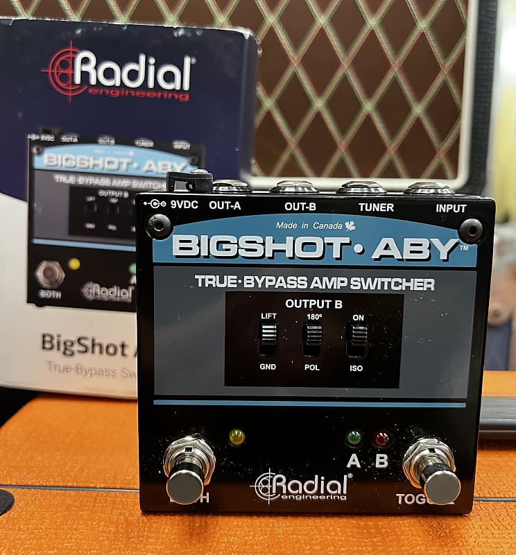 Radial BigShot ABY Used | Reverb