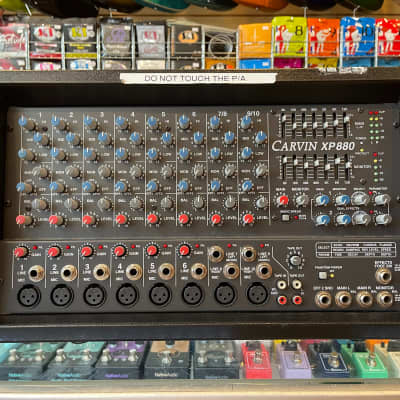 Carvin XP880 Powered Mixer- Black | Reverb